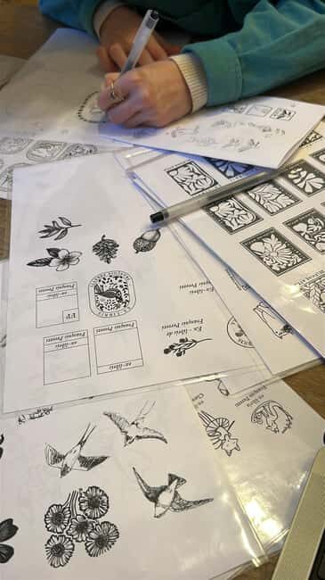 Paris: ex-libris stamp-making and drawing workshop